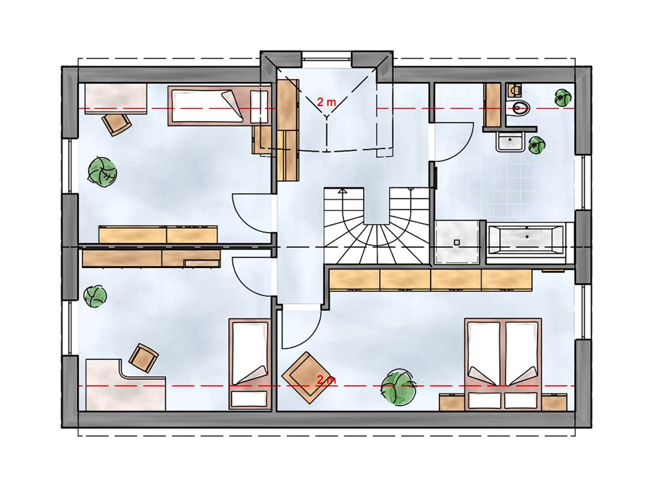 Einfamilienhaus Haus Country von Botan Haus | Fertighaus.de
