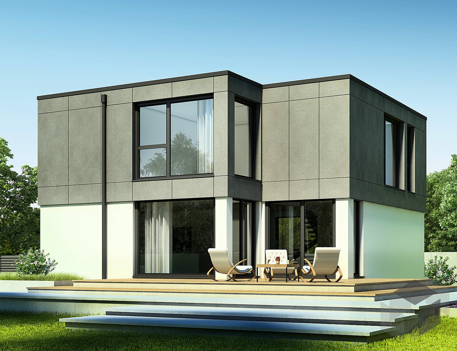 Einfamilienhaus Next 170 F von Danwood - NEXT by Danwood | Fertighaus.at