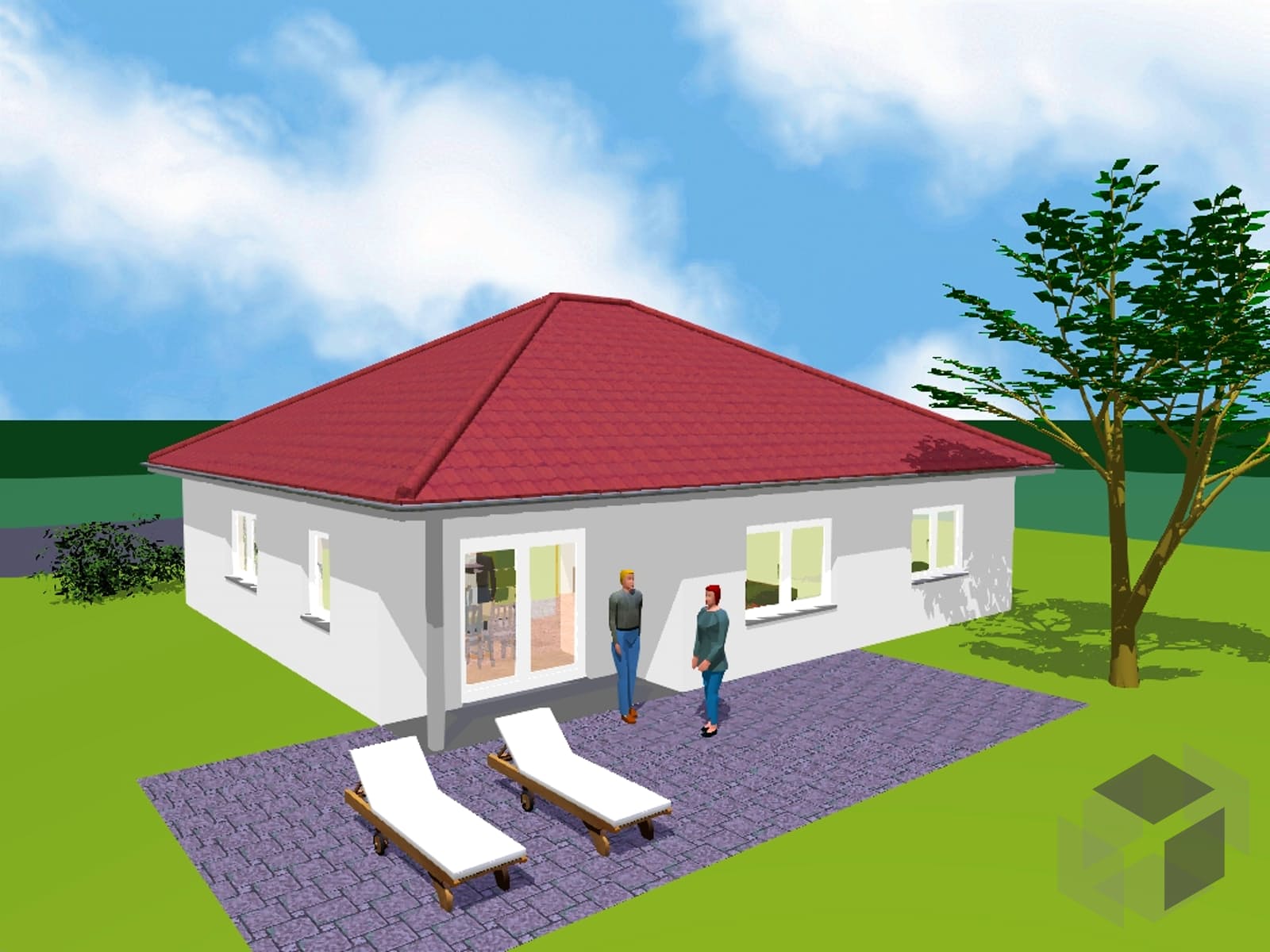 Einfamilienhaus Easy Living 101 WD von Kaiser Haus | Fertighaus.at