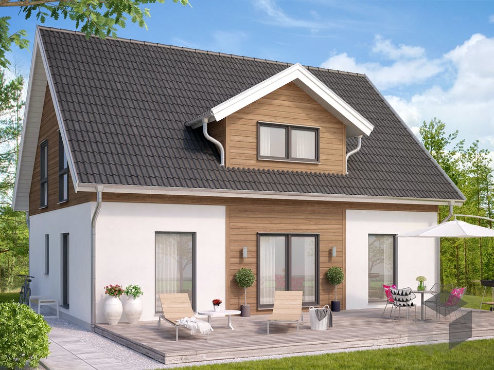 Einfamilienhaus Family 142 von ZIMMERMANN HAUS | Fertighaus.de