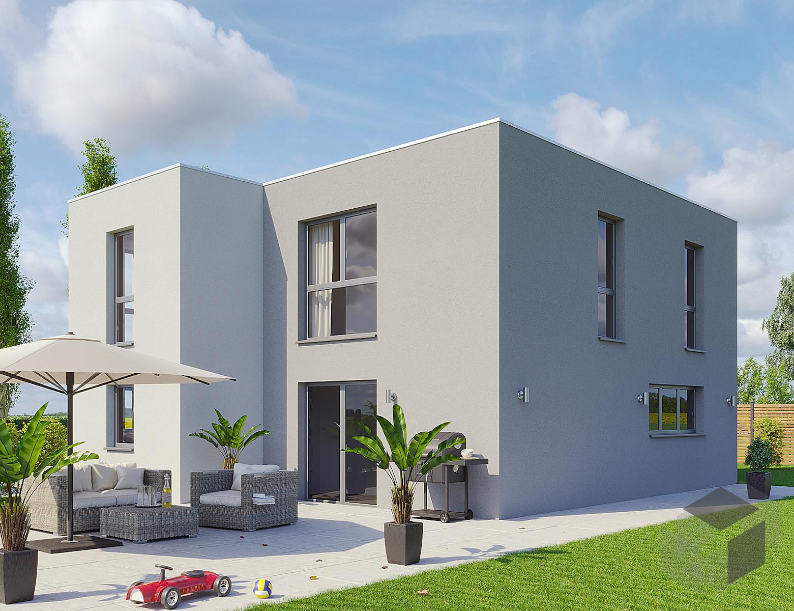 Febro Massivhaus - Bauhaus Wannsee | Preisinfo