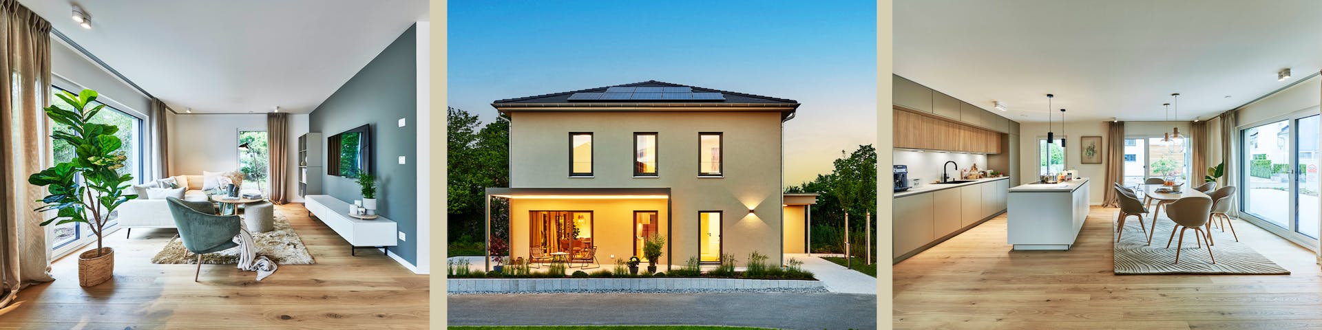 Bauen mit FERTIGHAUS WEISS 38 Häuser ab 260.000 € vergleichen ...