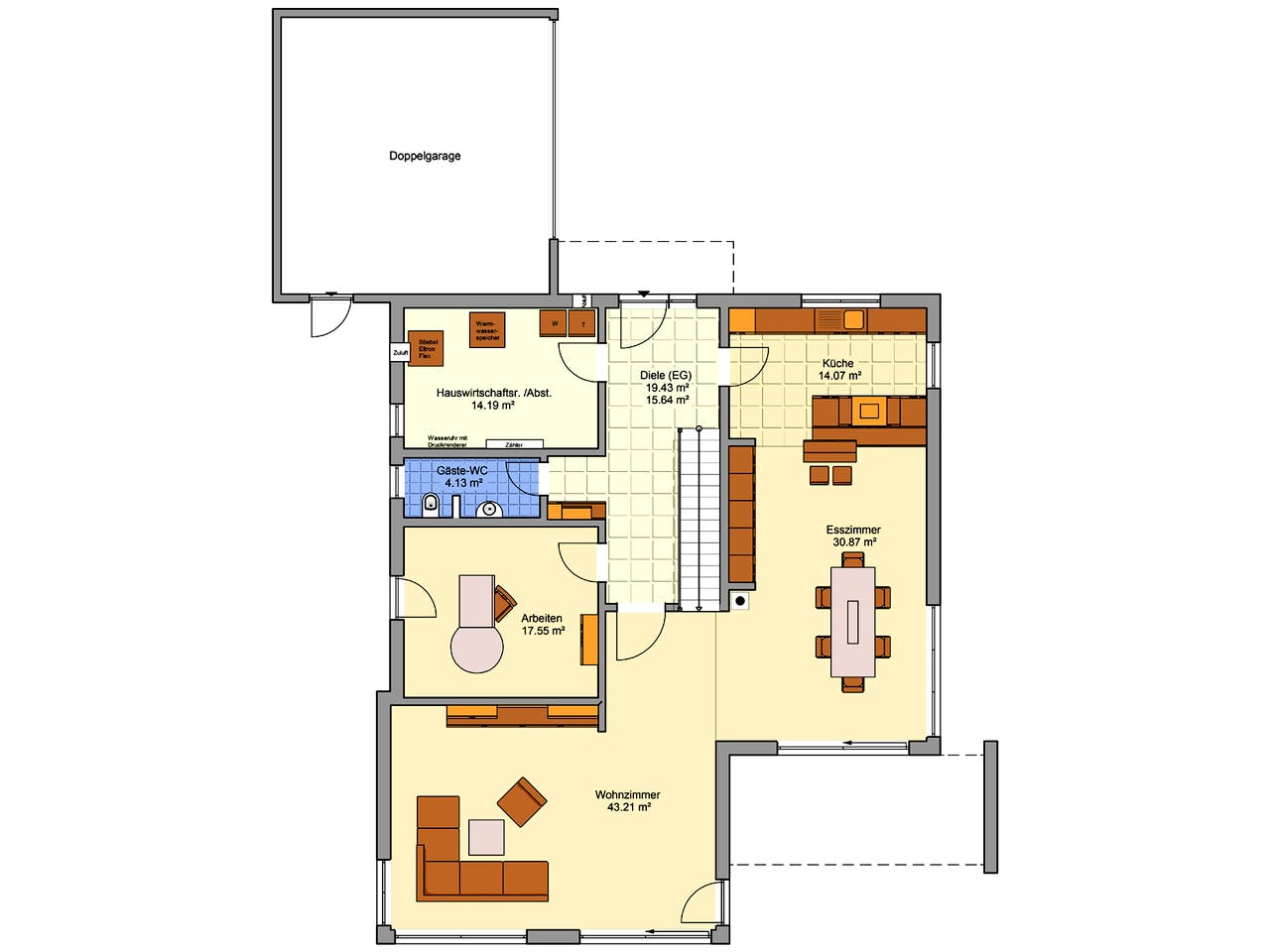 Einfamilienhaus Matene von Fingerhut Haus | Fertighaus.at