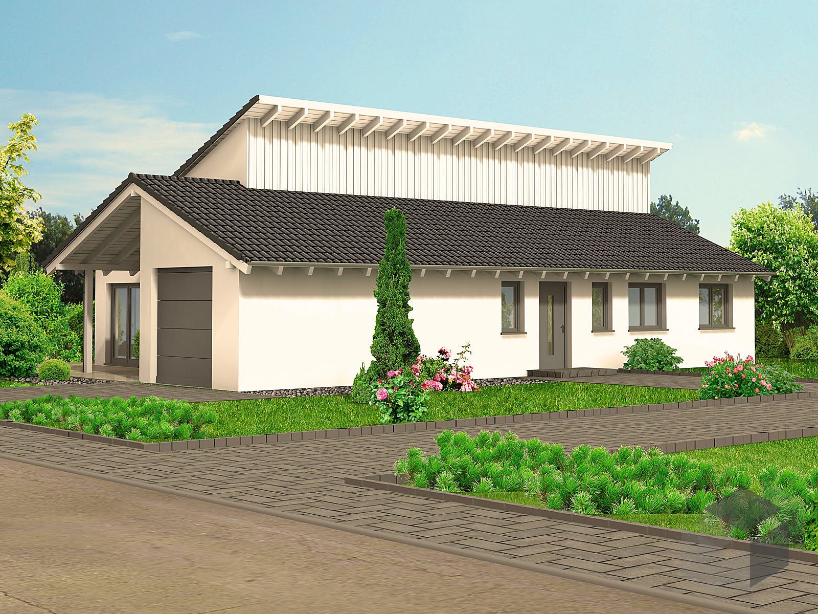 Einfamilienhaus Lifestyle 44.3 (out) von hebelHAUS | Fertighaus.de