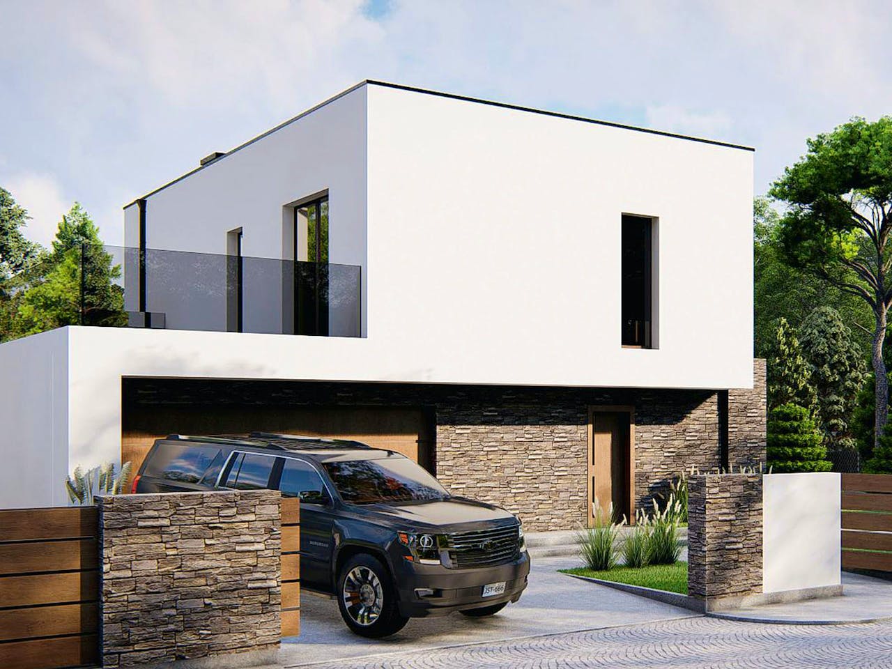 Einfamilienhaus ZX215 von HLS Bau | Fertighaus.de