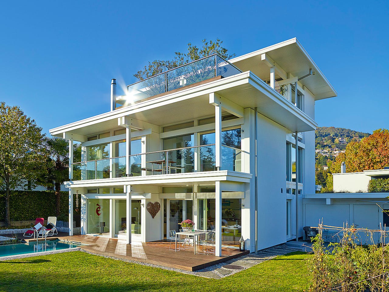 HUF HAUS - HUF Haus mit Flachdach - Beispiel 1 | Preisinfo