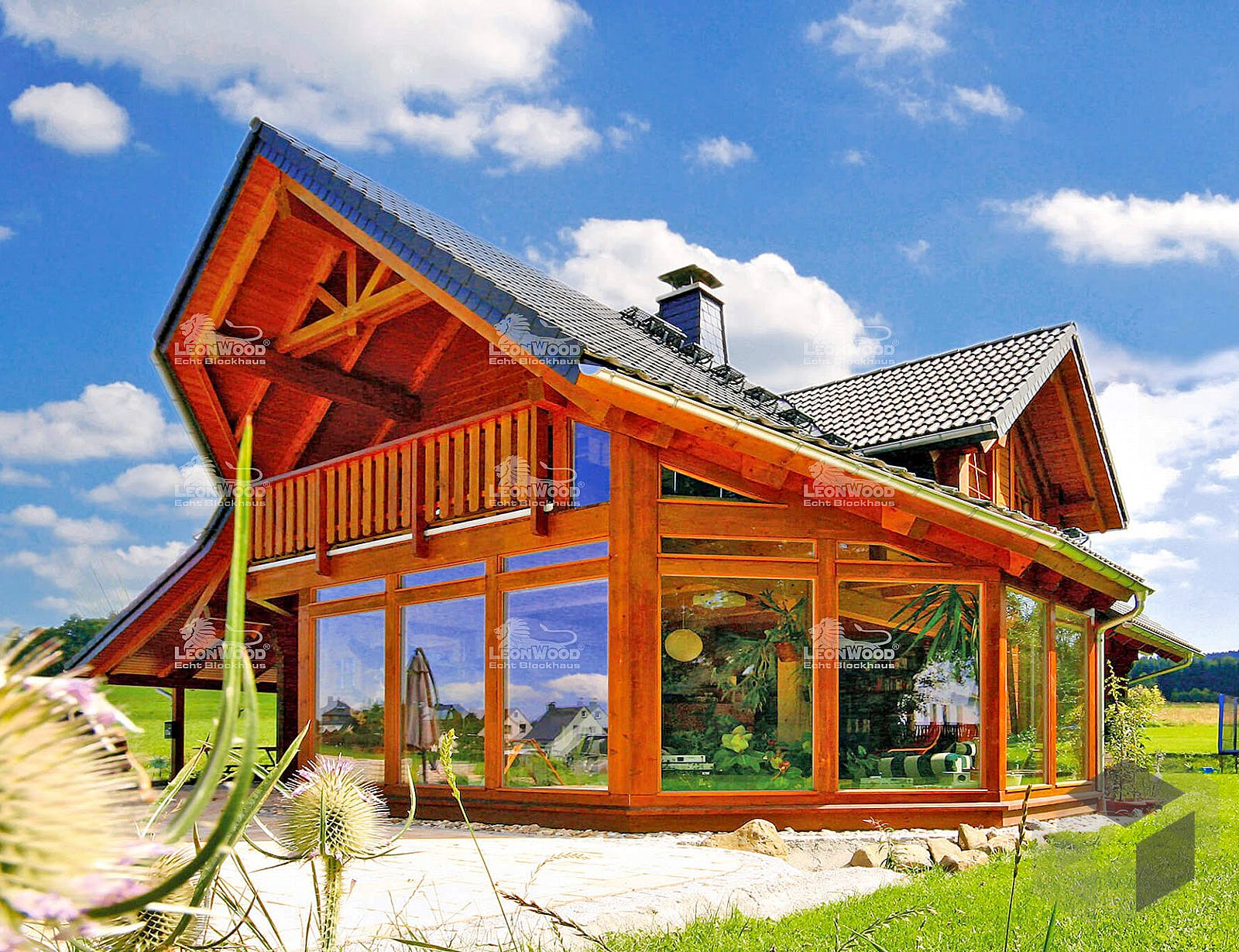 LéonWood® Holz-Blockhaus - Alicante | Preisinfo