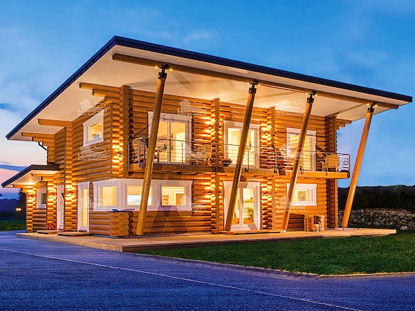 LéonWood® Holz-Blockhaus Preisliste & Hausbeispiele
