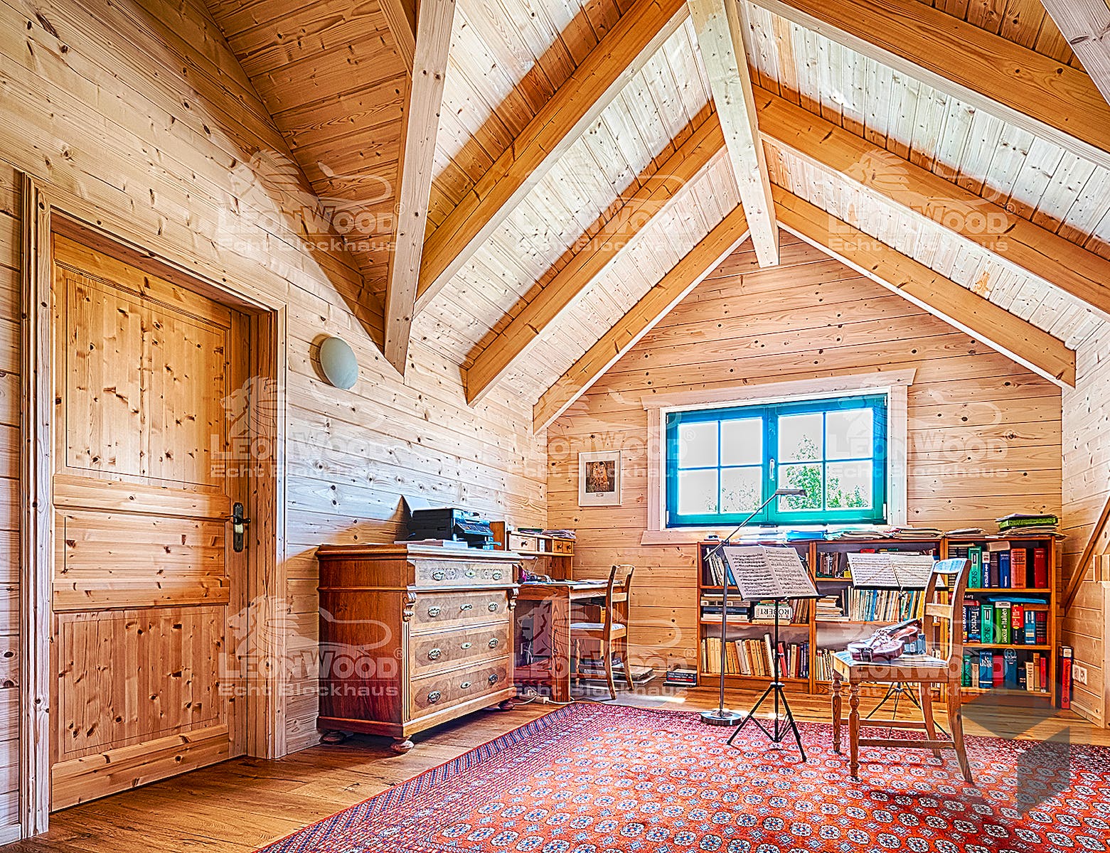 LéonWood® Holz-Blockhaus - Vikkinghus | Preisinfo