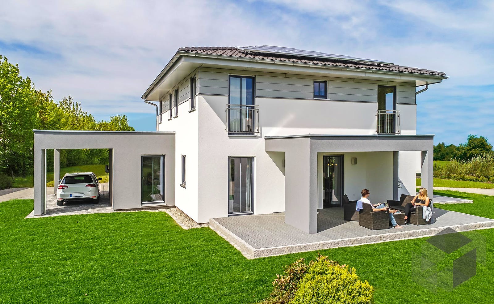 Luxus Haas Fertigbau Falkenberg Bilder