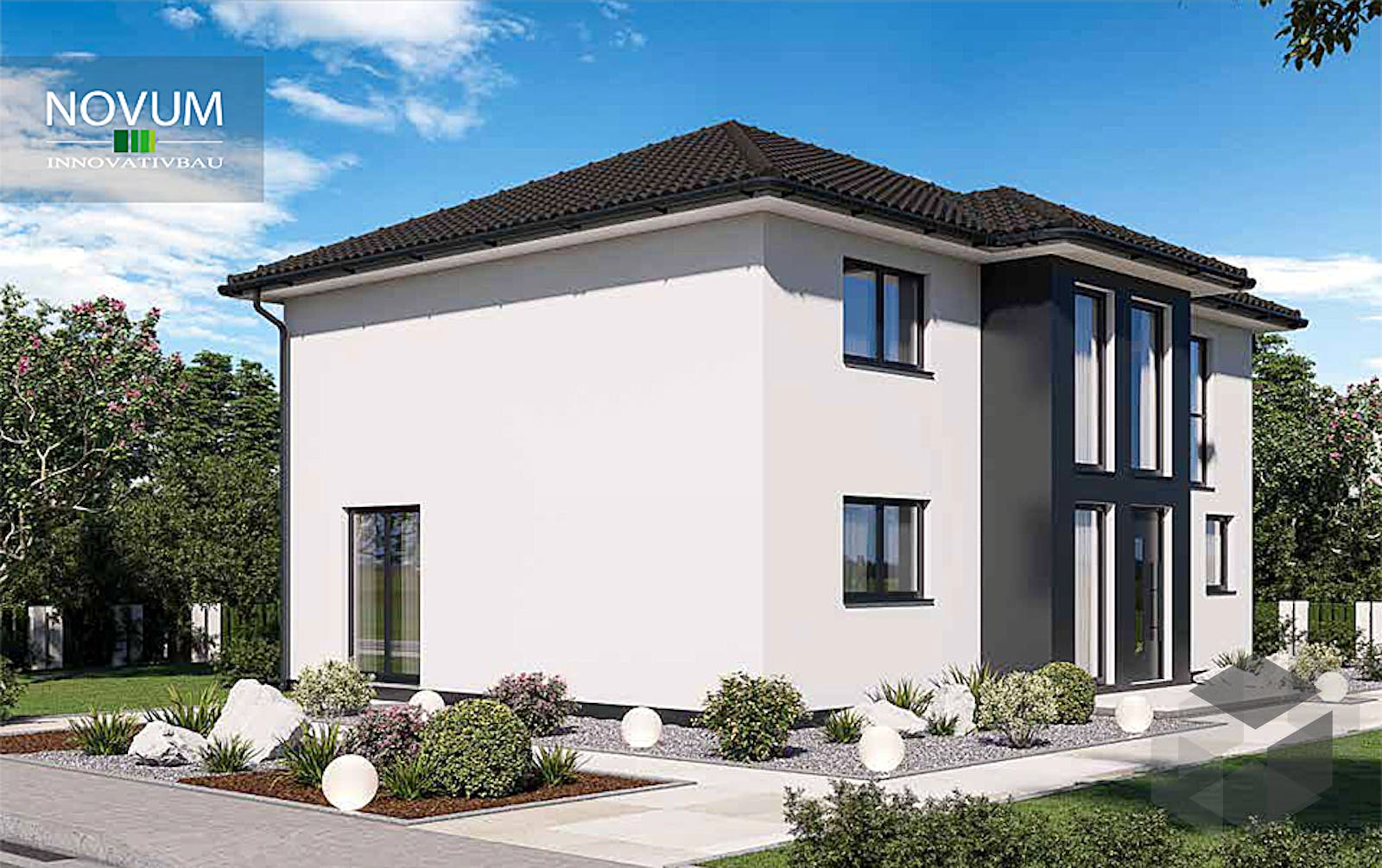 Einfamilienhaus SmartPlus Stadtvilla 165 von Novum Innovativbau ...