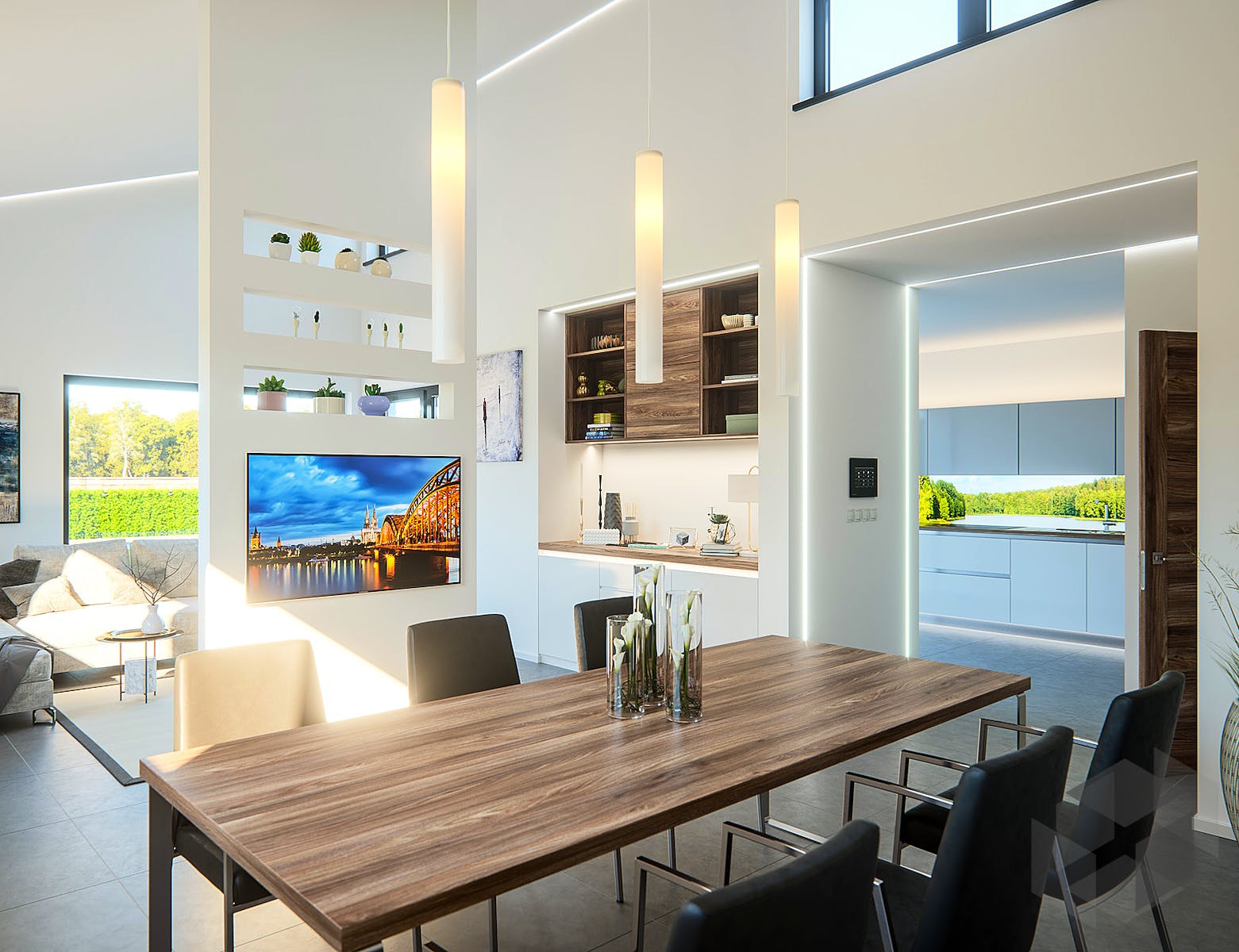 Einfamilienhaus Bungalow Liberty M von RENSCH-HAUS | Fertighaus.at