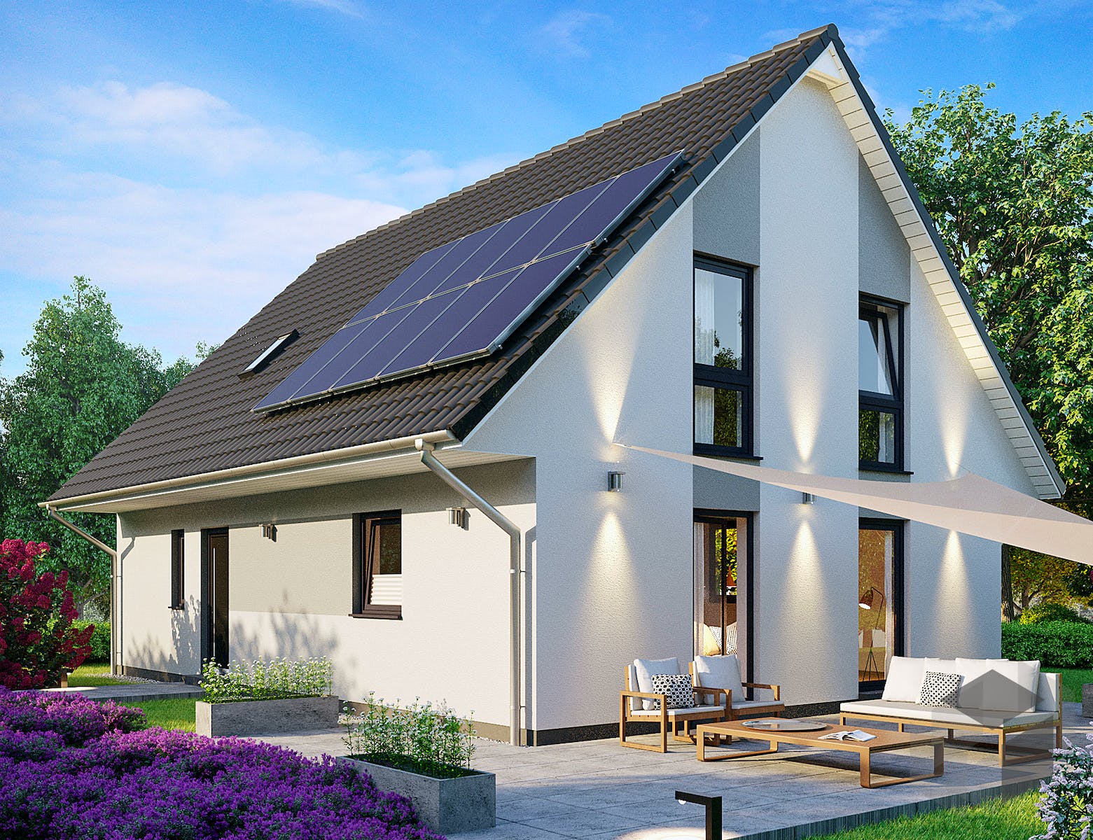 Einfamilienhaus SH 142 XXL - VAR. A von ScanHaus Marlow | Fertighaus.de