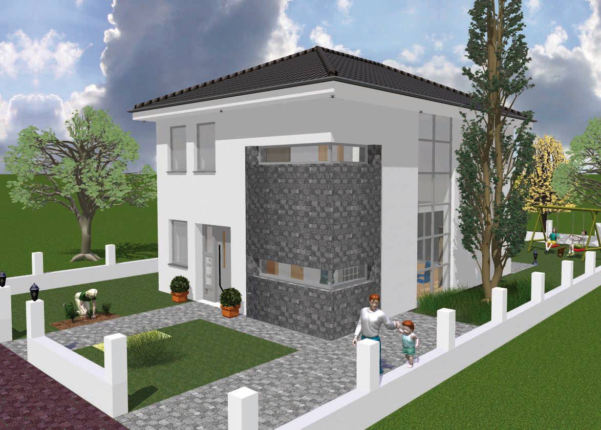 Einfamilienhaus Simple von Wagener Systemhausbau | Fertighaus.de