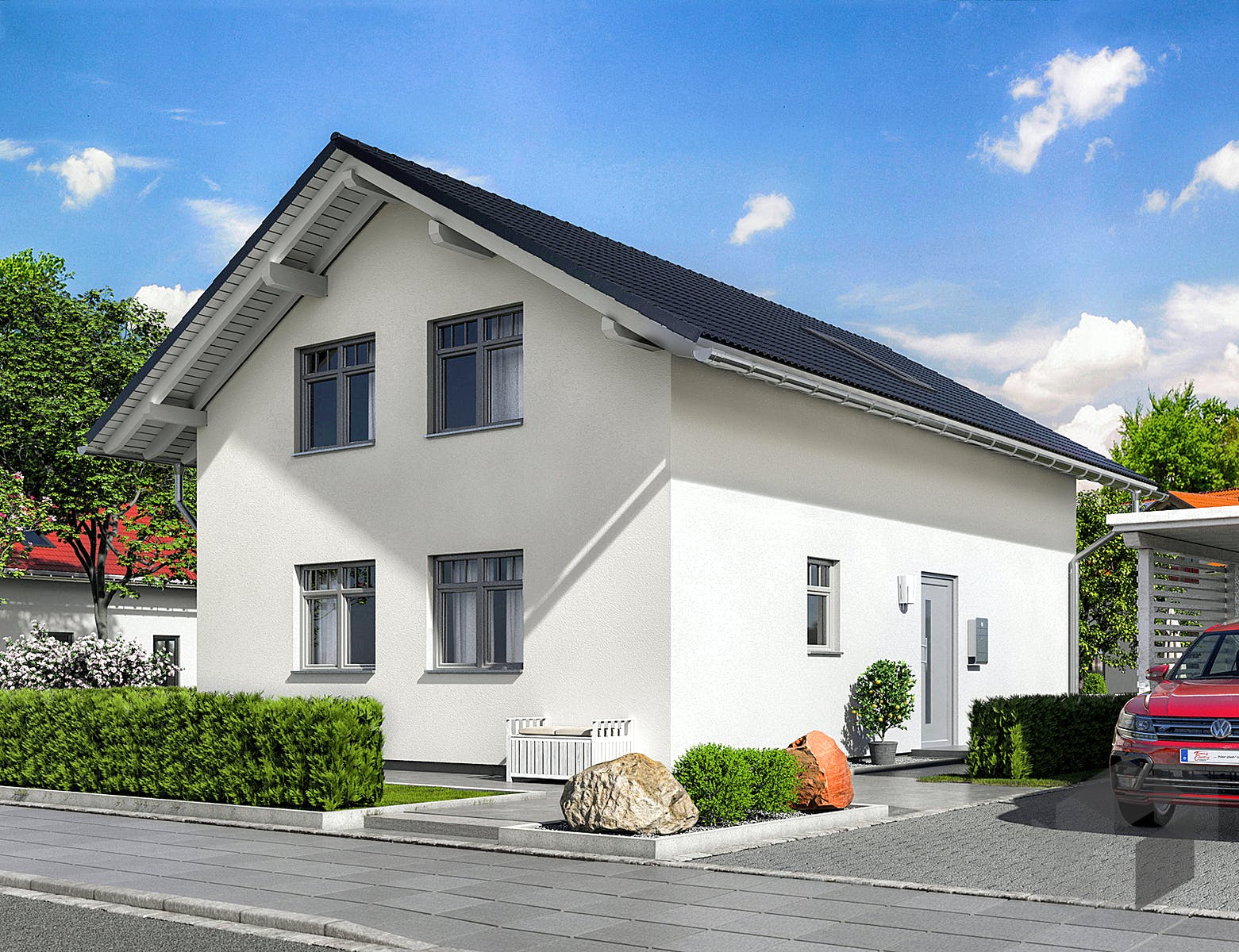 Einfamilienhaus Bodensee 129 - Süd von Town & Country Haus | Fertighaus.de