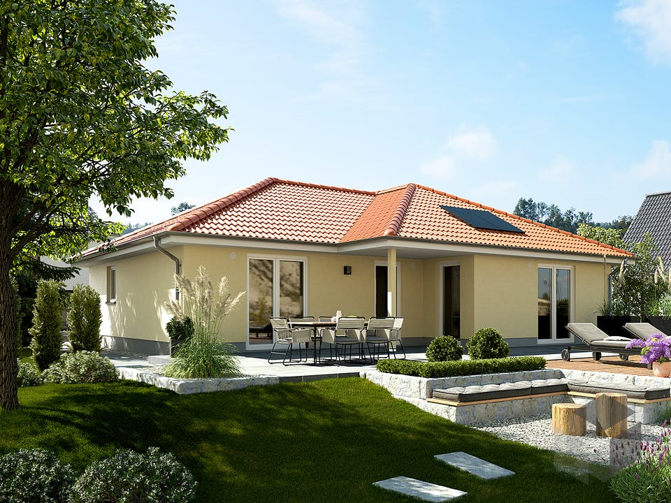 Einfamilienhaus Winkelbungalow 108 von Town & Country Haus | Fertighaus.de