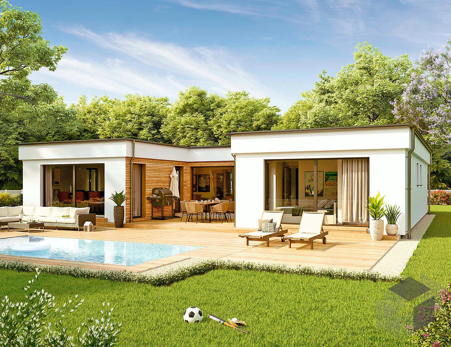 Vario-Haus - Deutschland - Bungalow Atrium | Preisinfo