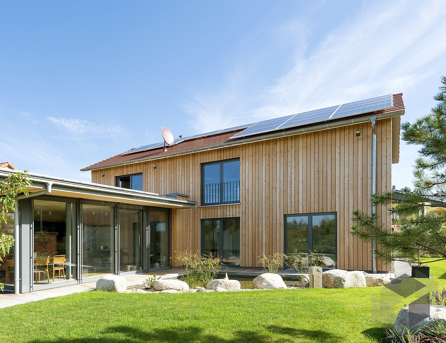 Einfamilienhaus Modern Landhaus 02 von Zimmerer-Profibau | Fertighaus.at